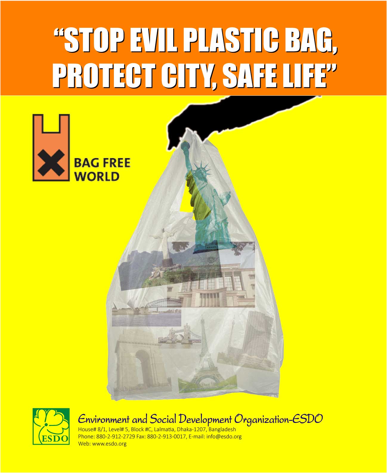 Environment and Social Development Organization-ESDO Ban Plastic Bags